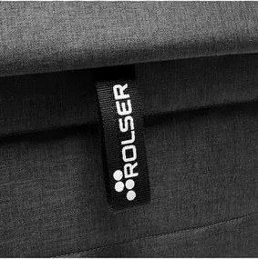 Rolser Jolie Tweed 2 nákupní taška na kolečkách, černá