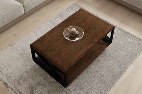 Designový konferenční stolek Kabira 98 cm ořech