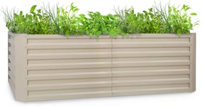 Blumfeldt High Grow Straight, vyvýšený záhon, 200 x 60 x 100 cm, 1200 l, ocel