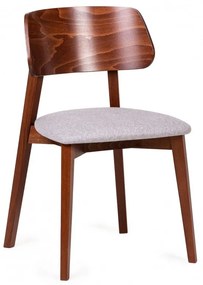 Jídelní židle Sherris světlý ořech/šedá