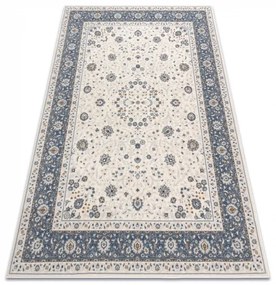 Vlněný kusový koberec NAIN 7179/51943 Klasický béžový modrý Rozměr: 240x340 cm