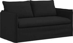 Set pohovek 2 ks Černá Textil 3407569