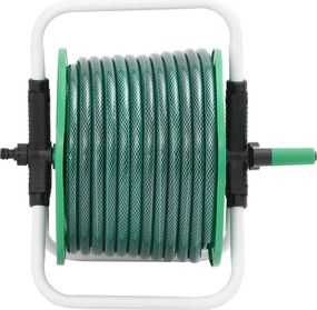 Volně stojící zelený hadicový naviják s 20m hadicí PVC 3281507