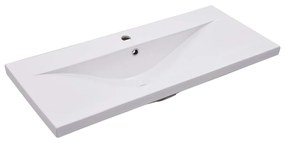 Koupelnová sestava bílá kompozitní dřevo,  3071198