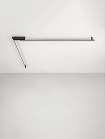 Matně černé hliníkové LED stmívatelné stropní svítidlo 4x309 cm Briana – Nova Luce