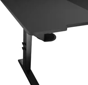 Genesis Holm Modular 160 Corner RGB černá / Herní stůl / rohový / D:16