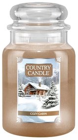 Country Candle Vonná Svíčka Cozy Cabin, 652 g