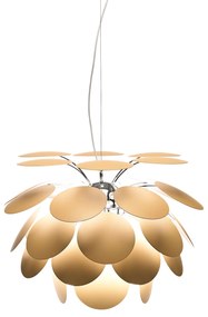 Marset A620-114 Discocó 53, španělské závěsné svítidlo, 1x14W LED E27, béžová, průměr 53cm