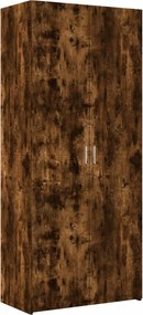 Skříň highboard kouřový dub 80 x 42,5 x 249 cm kompozitní dřevo 3281368