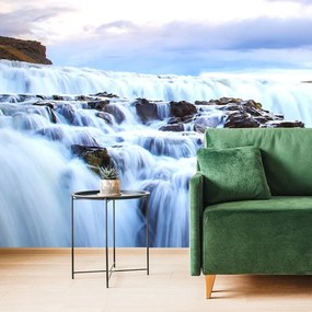 Fototapeta vodopády na Islandu - 225x150 cm
