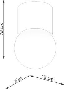 Sollux Lighting Stropní svítidlo BOOMO 8