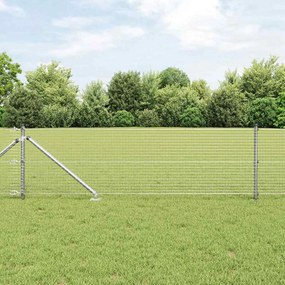 Svařované drátěné ploty s hroty 100 x 0,6 m Pozinkovaná ocel 3352024