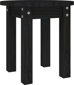 vidaXL Konferenční stolek Ø 35 x 35 cm masivní borové dřevo [822341] Barva: Šedá
