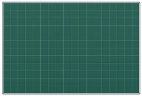 Magnetická tabule pro popis křídou ŠKOL K 180 x 120 cm (potisk) - čtverce 100 mm (101801202205)