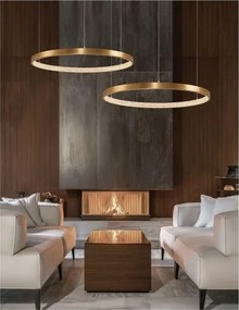 Závěsné LED svítidlo NOVA LUCE PRESTON 49W 3000K 9285801 stmívatelné Triac