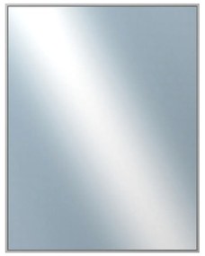 DANTIK - Zarámované zrcadlo - rozměr s rámem cca 70x90 cm z lišty Hliník šedá | P269-006 (7269006)
