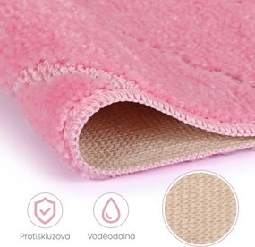 Bellatex BANY 60x100 cm 60x100 cm Linka Růžová