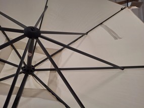 DERBY DX 280 x 280 cm – zahradní slunečník s boční nohou - Zboží s drobnou vadou (S332)