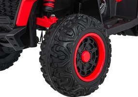 Ramiz Čtyřkolka Fast Wheel červená