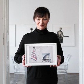Liběna Rochová | London Rám: Bílý, Velikost: 30 x 40 cm