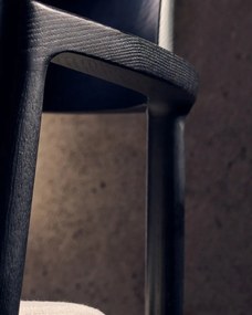 Černá jídelní židle Alocs – Kave Home
