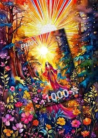 ENJOY Puzzle Bohyně na jaře / 1000 dílků / od 14 let