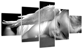 Obraz dětského anděla (125x70 cm)