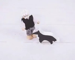 Bigjigs Toys Set rodinky do domečku / od 3 let