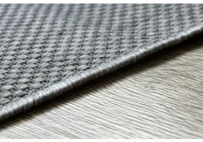 koberec FLAT 48663/037 SISAL stříbro HLADKÝ velikost 140x200 cm | krásné koberce cz