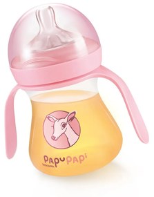 Láhev PAPU PAPI 150 ml, růžová