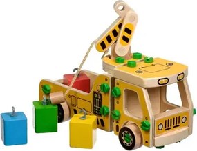 Lucy  Leo Autojeřáb konstrukční set / od 3 let
