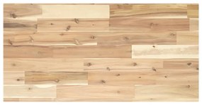 Koupelnová deska neošetřená 60x40x2 cm masivní akáciové dřevo 3279655