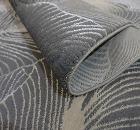 BE Koberec Esprit 3604 GREY - šedý obdélníkový Rozměr: 60x100 cm