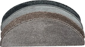 Vopi Nášlapy na schody Apollo Soft hnědý půlkruh - 24x65 půlkruh (rozměr včetně ohybu)