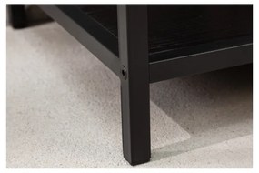 Massive home | Konferenční stolek SLIM LINE 120 CM vzhled černý jasan