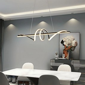 Toolight Toolight, LED stropní svítidlo 120cm, 50W, 3000K, LHJ023-CP, černá matná, OSW-50011