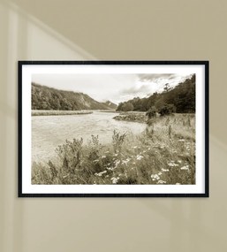 Plakát / Obraz Řeka Pololesklý saténový papír 210 g/m² A4 - 21 x 29,7 cm
