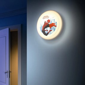 LED Dětské stropní/ nástěnné svítidlo Philips Disney Spider-Man 71884/40/P0 modré 2700K