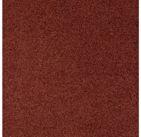 SPOLTEX Metrážový koberec FLOWER / 35 ČERVENÝ BARVA: Červená, ŠÍŘKA: 4 m
