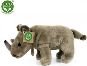 RAPPA Plyšový nosorožec stojící 23 cm / ECO-FRIENDLY / od 0 měsíců