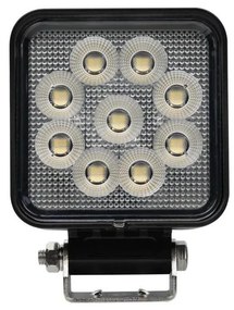 LED Bodové svítidlo pro automobil BLACK LED/36W/10-30V IP69 5700K hranatý