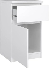FALCO Noční stolek Simplicity 221 bílý lesk