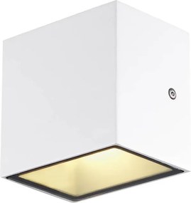 LA 1002033 SITRA CUBE WL, LED venkovní nástěnné a stropní nástavbové svítidlo, bílá, IP44, 3000K, 10W - BIG WHITE (SLV)