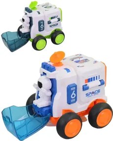 Vesmírné auto s kosmonautem / Autíčko na setrvačník / Plast / Rozložit