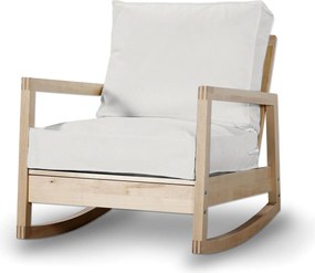 Potah na křeslo IKEA Lillberg barva béžová látka pletený vzor