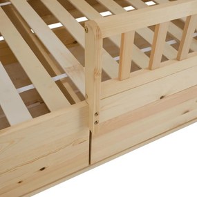 Postel Montessori BIANKA, 90x200, masiv přírodní Kondela 0000396818
