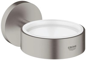 Grohe Essentials - Držák skleničky/mýdelníku, supersteel 40369DC1