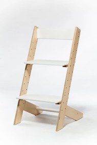 Lucas Wood Style rostoucí židle EASY LINE -  bílá