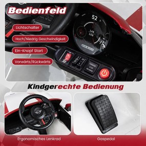 Costway Dětské autíčko 12 V BMW Mini Design Elektrické autíčko pro děti