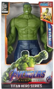 Ozvučené postavičky akčních superhrdinů Marvel, Titan Hero series 30 cm Varianta: Hulk, s krabicí